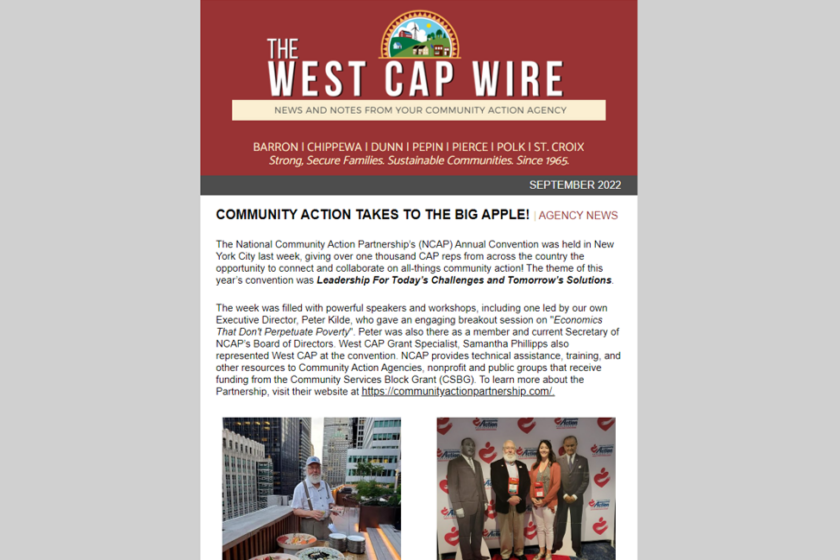 Press & Newsletters - WestCAP